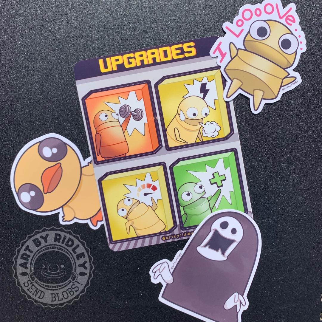 REPO Die-cut Sticker - I Love, Robe, Duck - Etsy