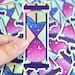 Hourglass Sticker, Hourglass Timer, Hourglass Sand Timer, Holographic ...
