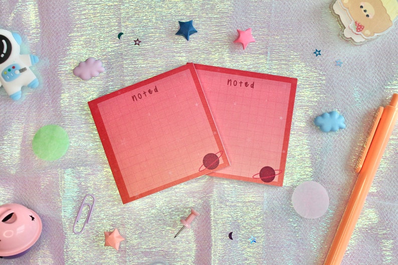 Sticky Notes, Cute Sticky Notes, Pretty Post It Notes, Plan Sticky ...