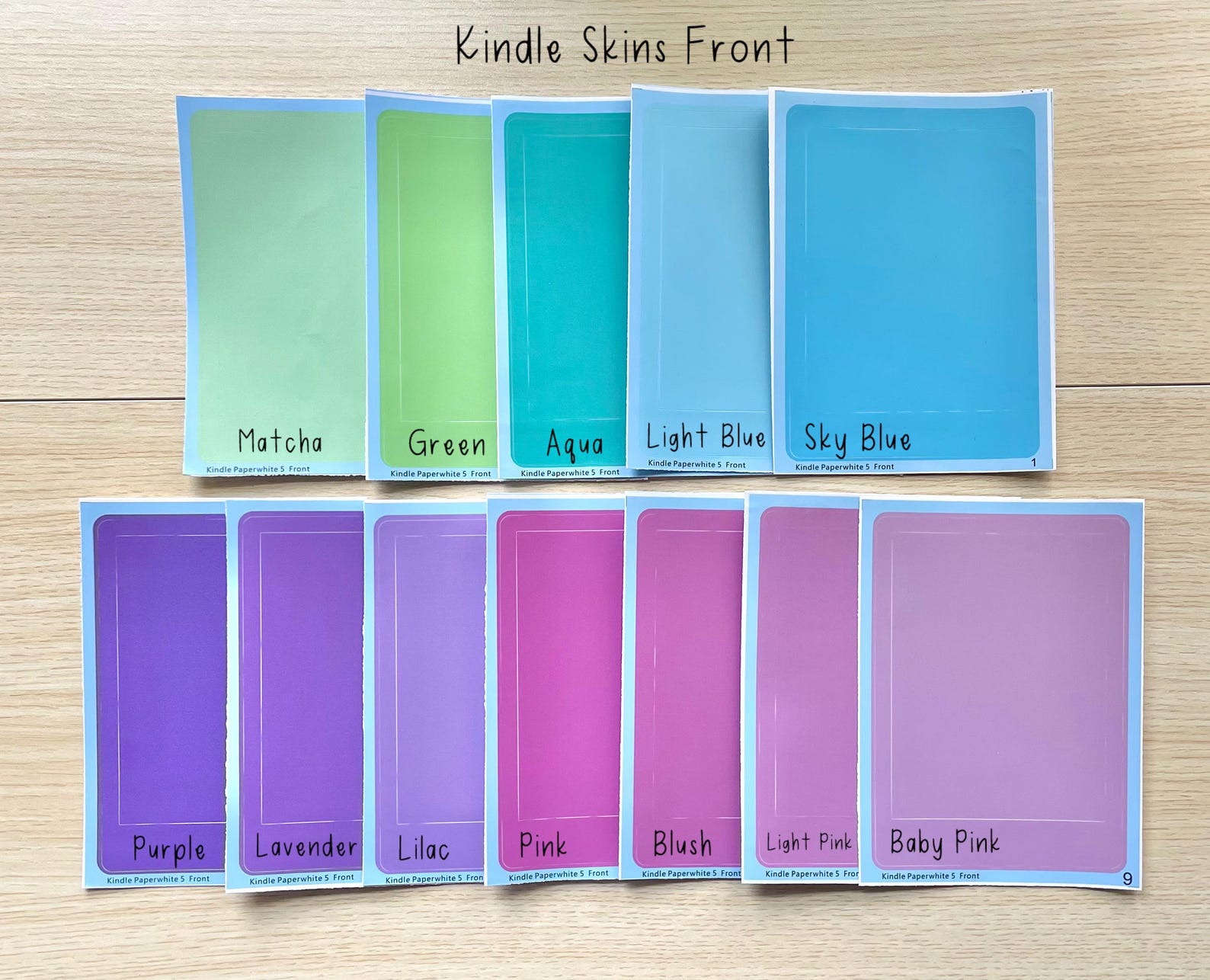 Kindle Skin With Matching Kindle Insert, Kindle Skin Decal, Kindle Skin ...