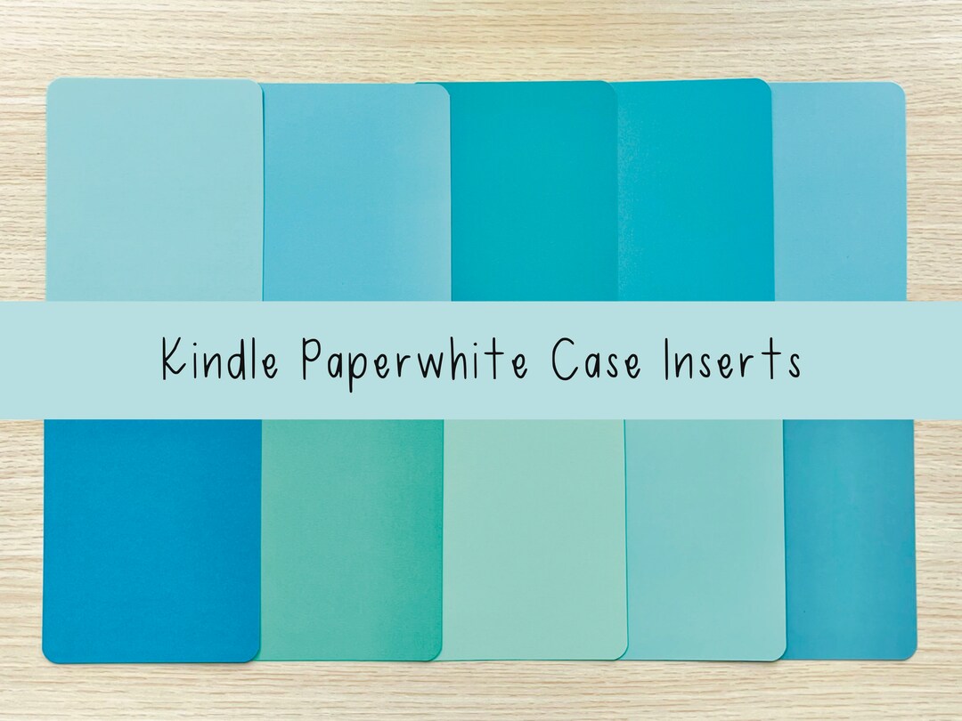 Kindle Case Insert, Kindle Insert for Clear Case, Kindle Paperwhite ...