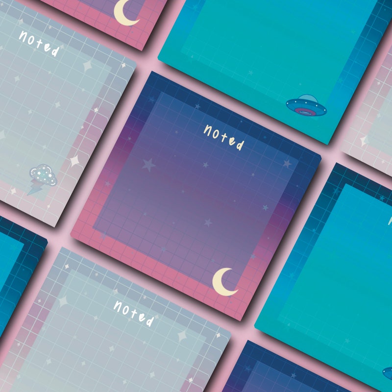 Cute Sticky Notes - Etsy