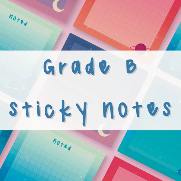 Space Sticky Notes - Etsy