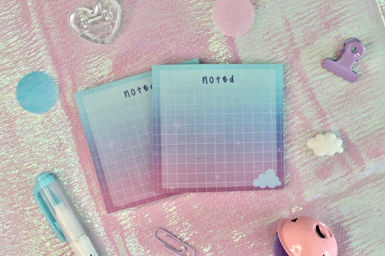 Sticky Notes, Cute Sticky Notes, Pretty Post It Notes, Aesthetic Sticky ...