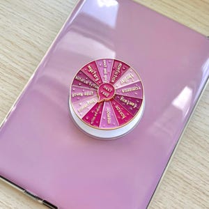 Pink Book Genre Kindle Grip, Kindle Holder, Spinner Roulette, E-reader ...