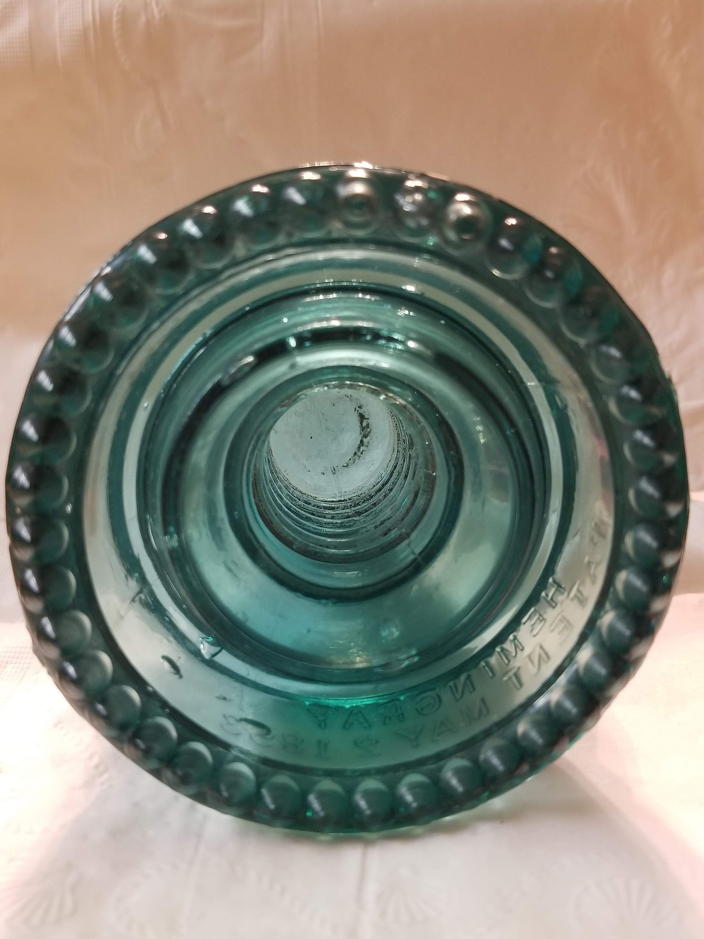 Antique Glass Electrical Insulator - Etsy
