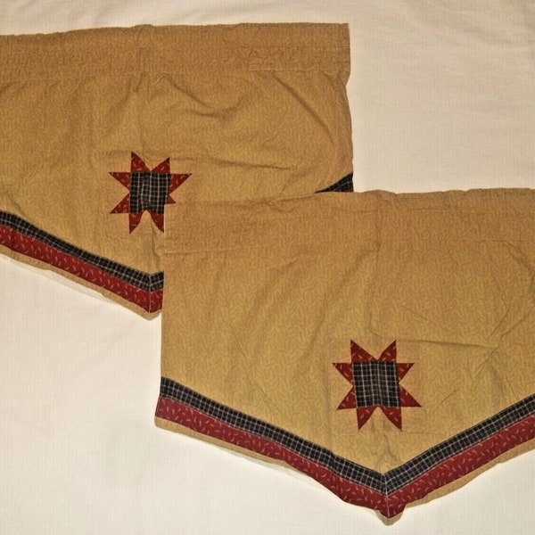 Primitive Star Valances - Etsy