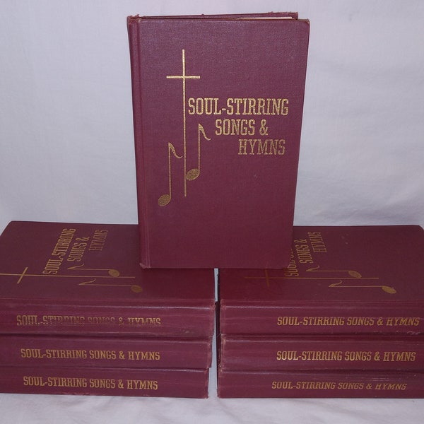 Vintage Baptist Hymnal Book - Etsy