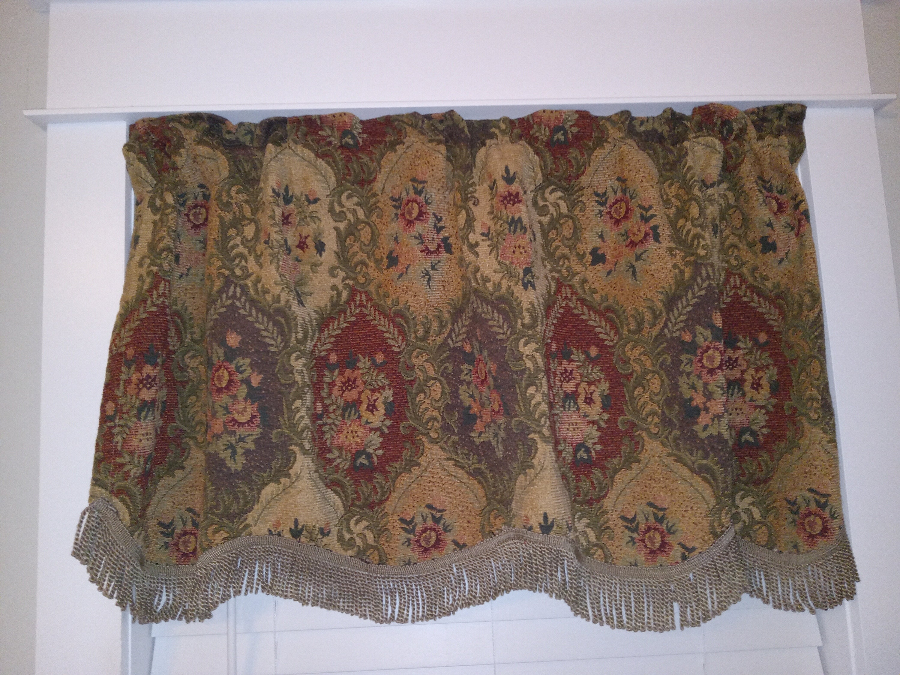 Beautiful Set of 7 Antique Style Heavy Upholstery TAPESTRY Curtain ...
