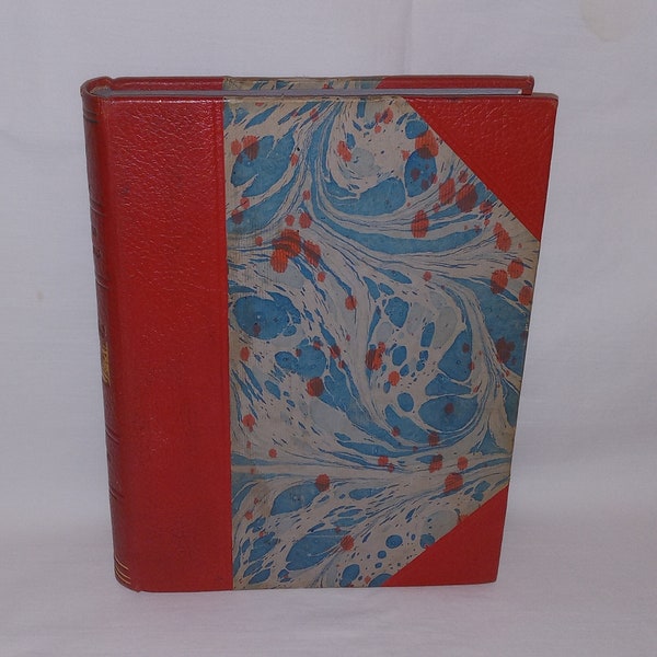 Red Bind Book - Etsy