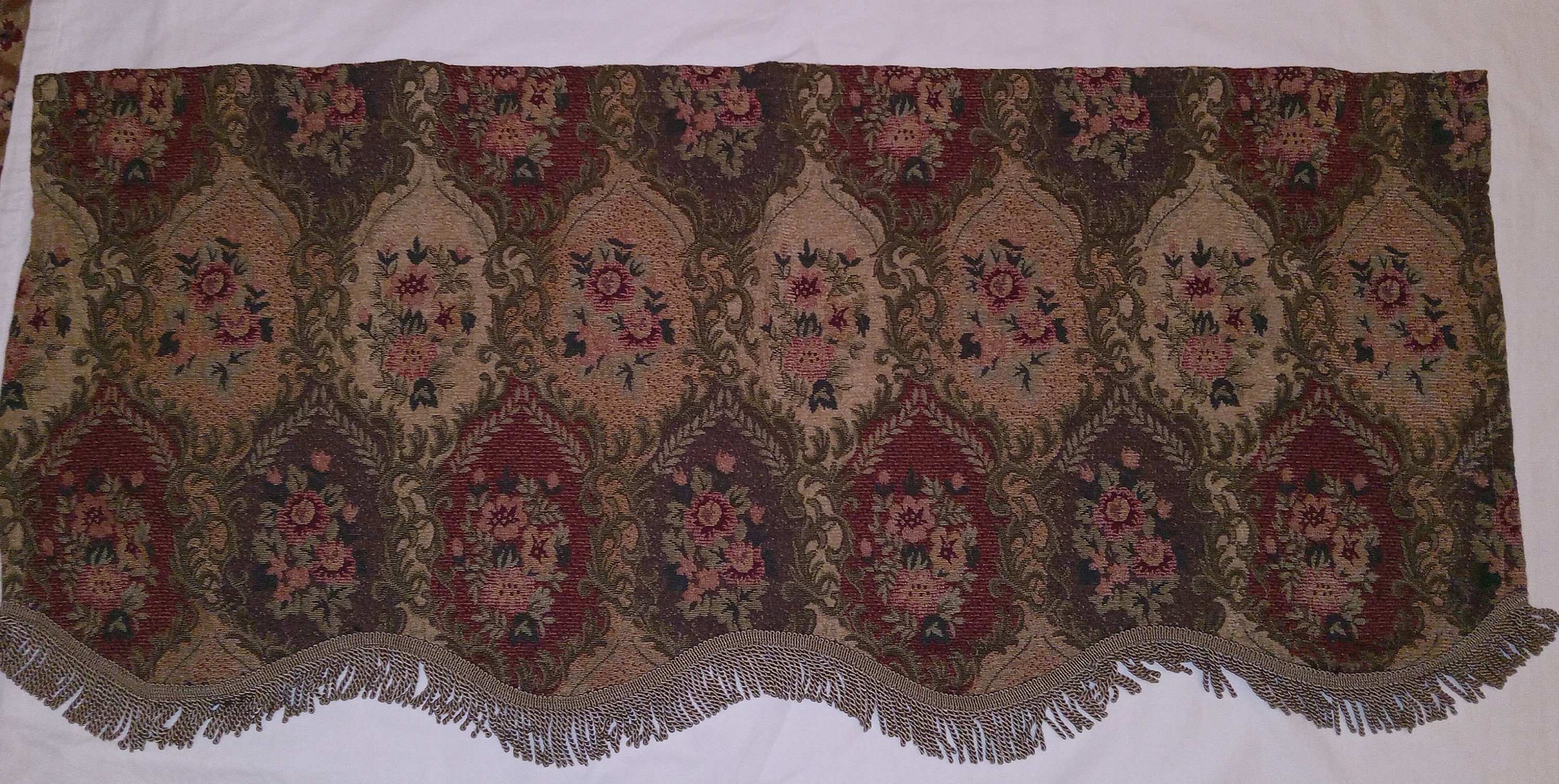 Beautiful Set of 7 Antique Style Heavy Upholstery TAPESTRY Curtain ...