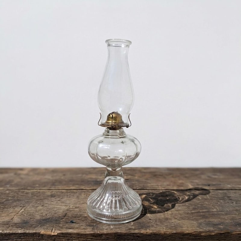 Ribbed Oil Lamps - Etsy