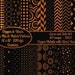 24 Copper Black Digital Paper, Copper Metallic, Seamless Metal Designs ...