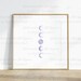 Moon Phases Minimalist Print - Digital Download - Celestial Watercolor ...