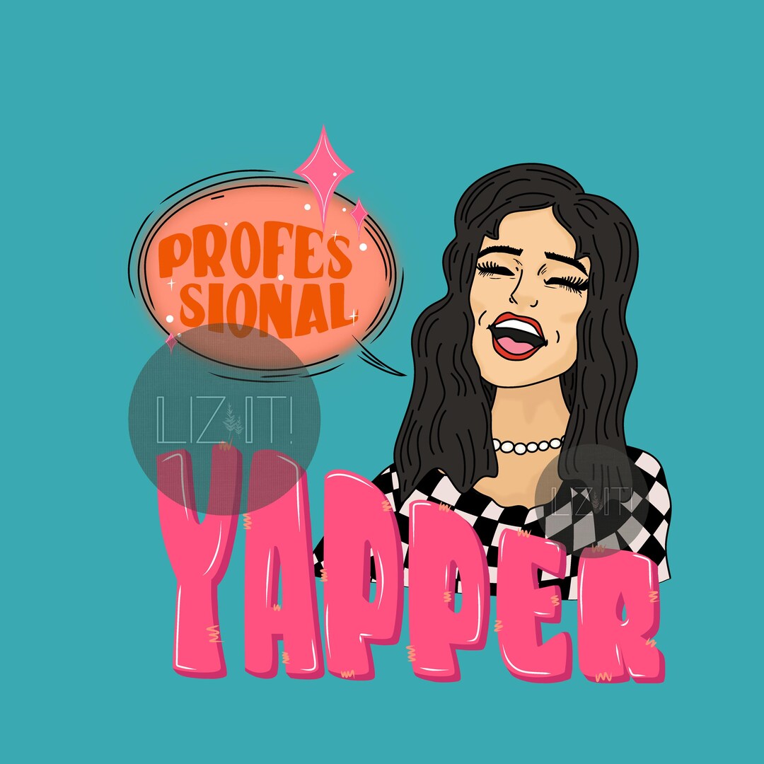 Proffesional Yapper Png Pop Art Comic Style, Sublimation, Shirt Design ...