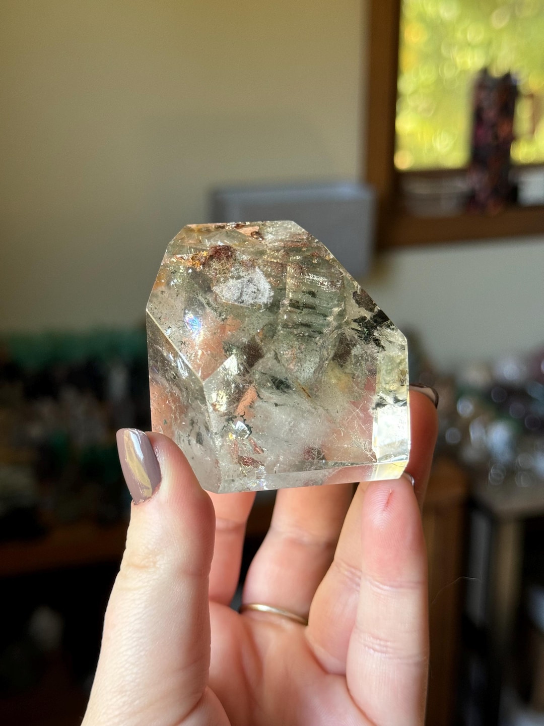 Garden Quartz Included Crystal Freeforms - Etsy