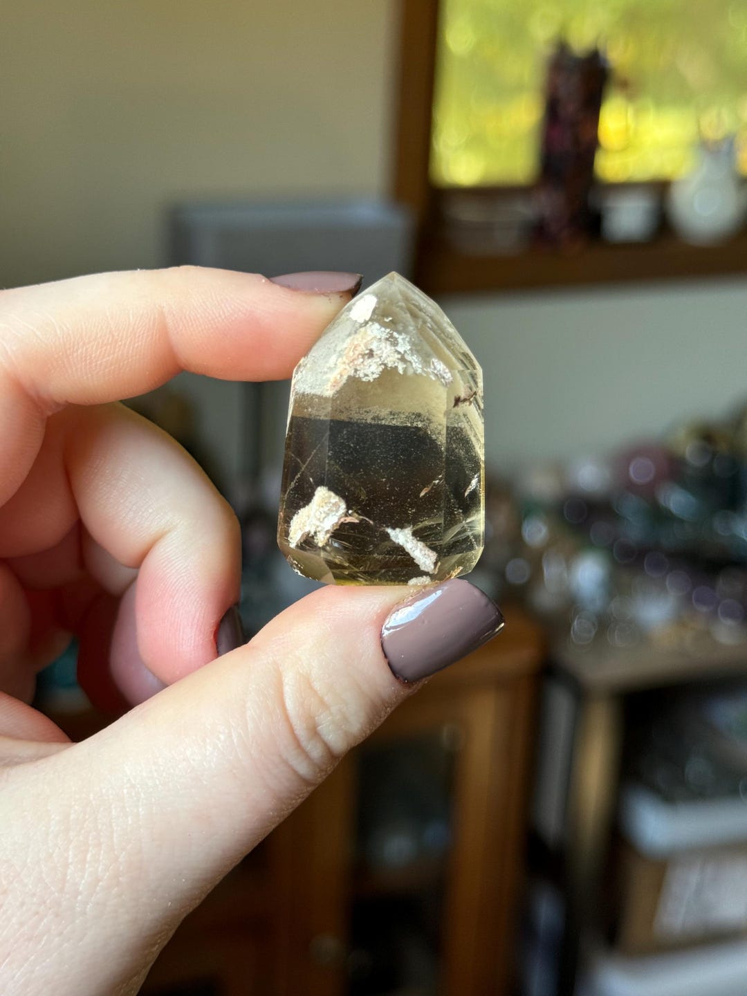 Light Citrine Phantom Included Crystal Mini Towers - Etsy