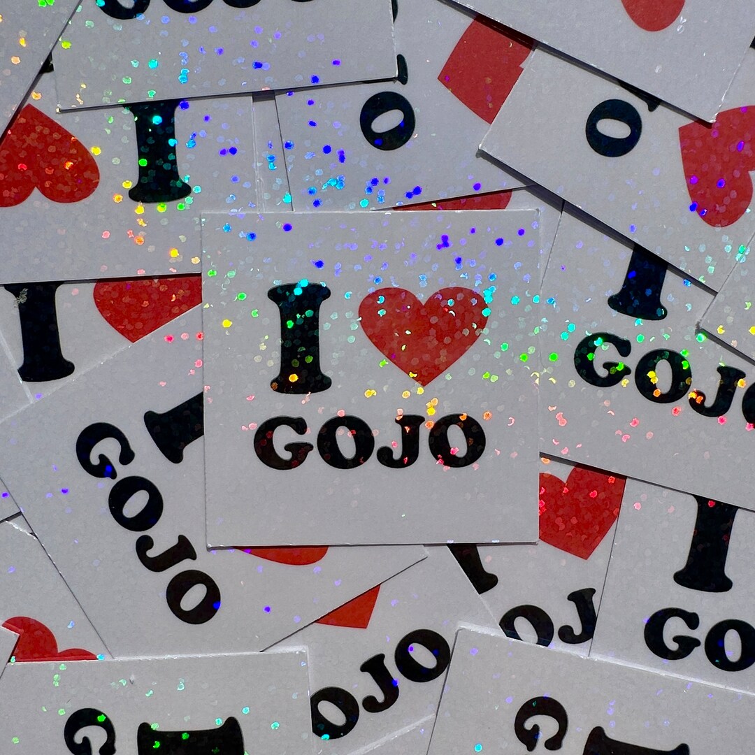 I Heart Gojo Sticker 2" X 2" - Etsy