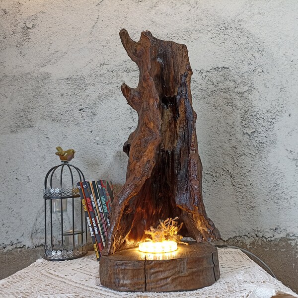 Tree Lamp - Etsy