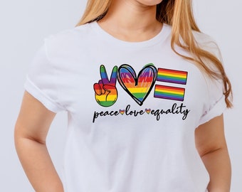 Lgbt Support Shirt - Etsy