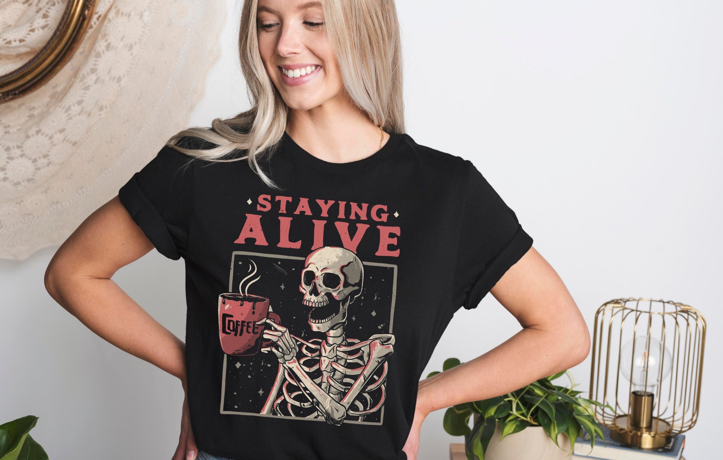 Staying alive skeleton - Explore the latest unique design ideas by artists