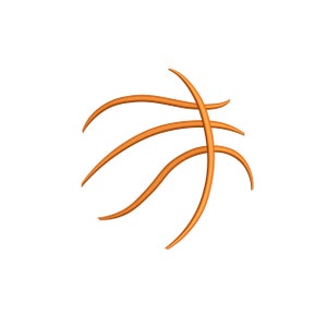 Basketball Emrboidery Design, Basket Ball Outline Machine Embroidery ...