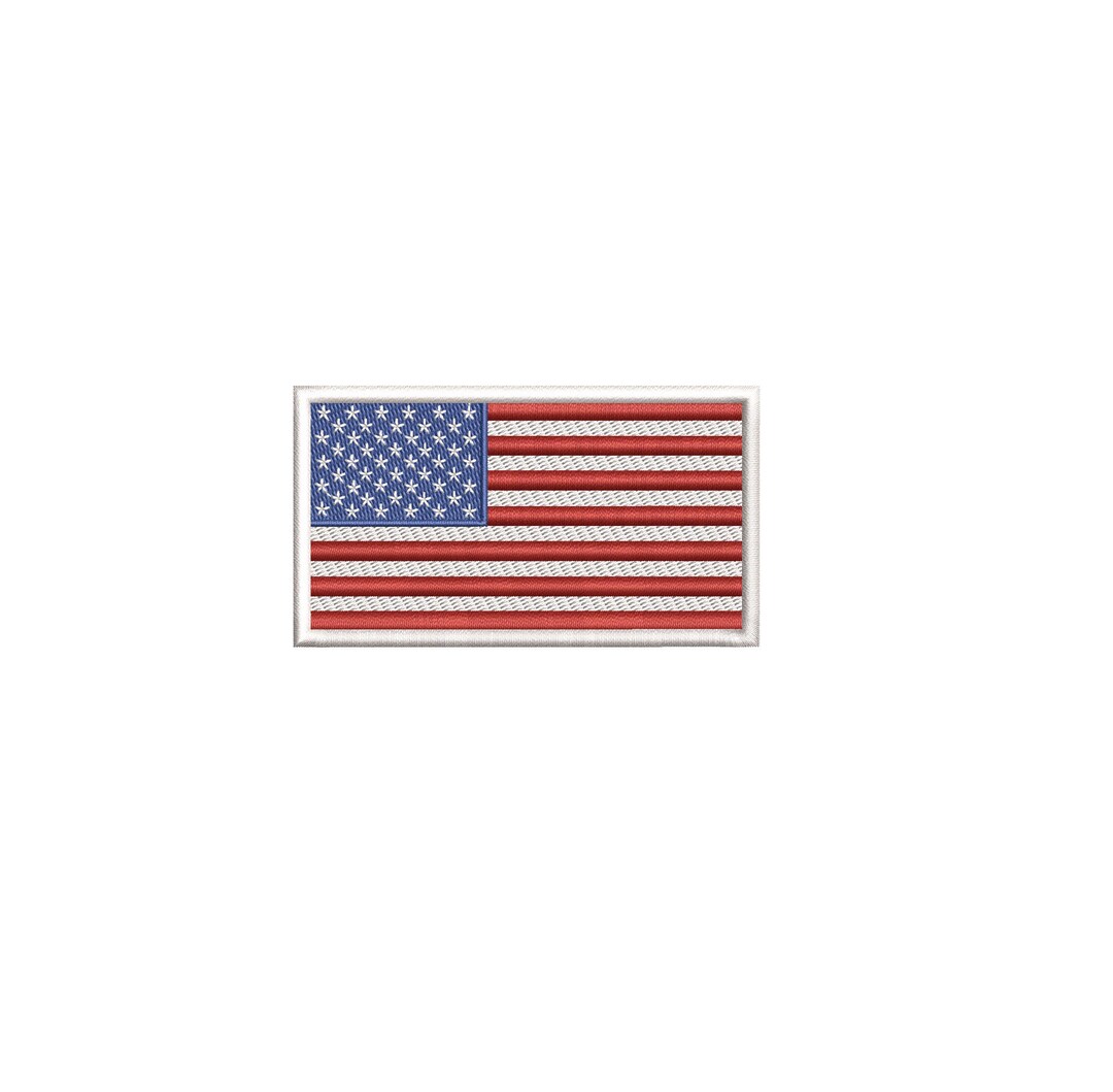 Mini US Flag Embroidery Design, America Flag Embroidery Designs ...