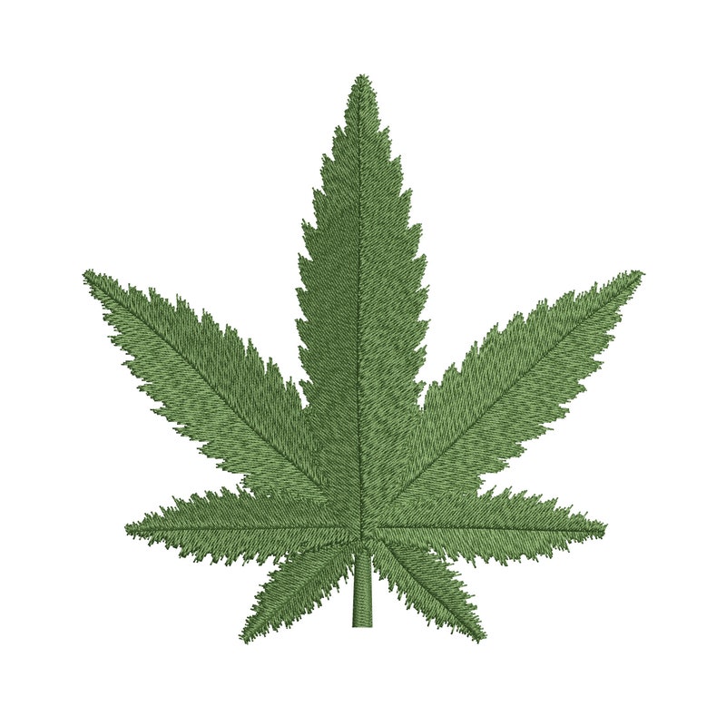 Cannabis Embroidery - Etsy