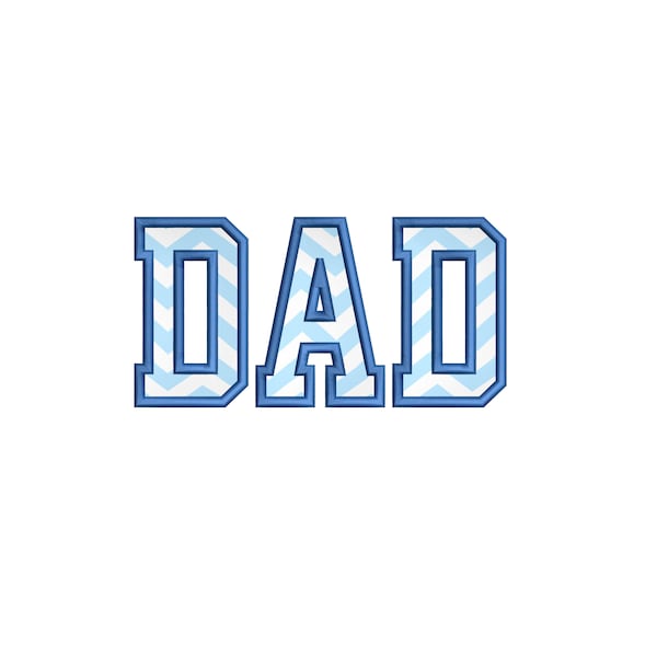Dad Embroidery Design Applique - Etsy