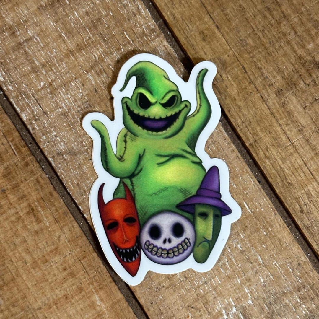 Boogie Inspired Vinyl Sticker: Halloween Colored Pencil Art - Etsy