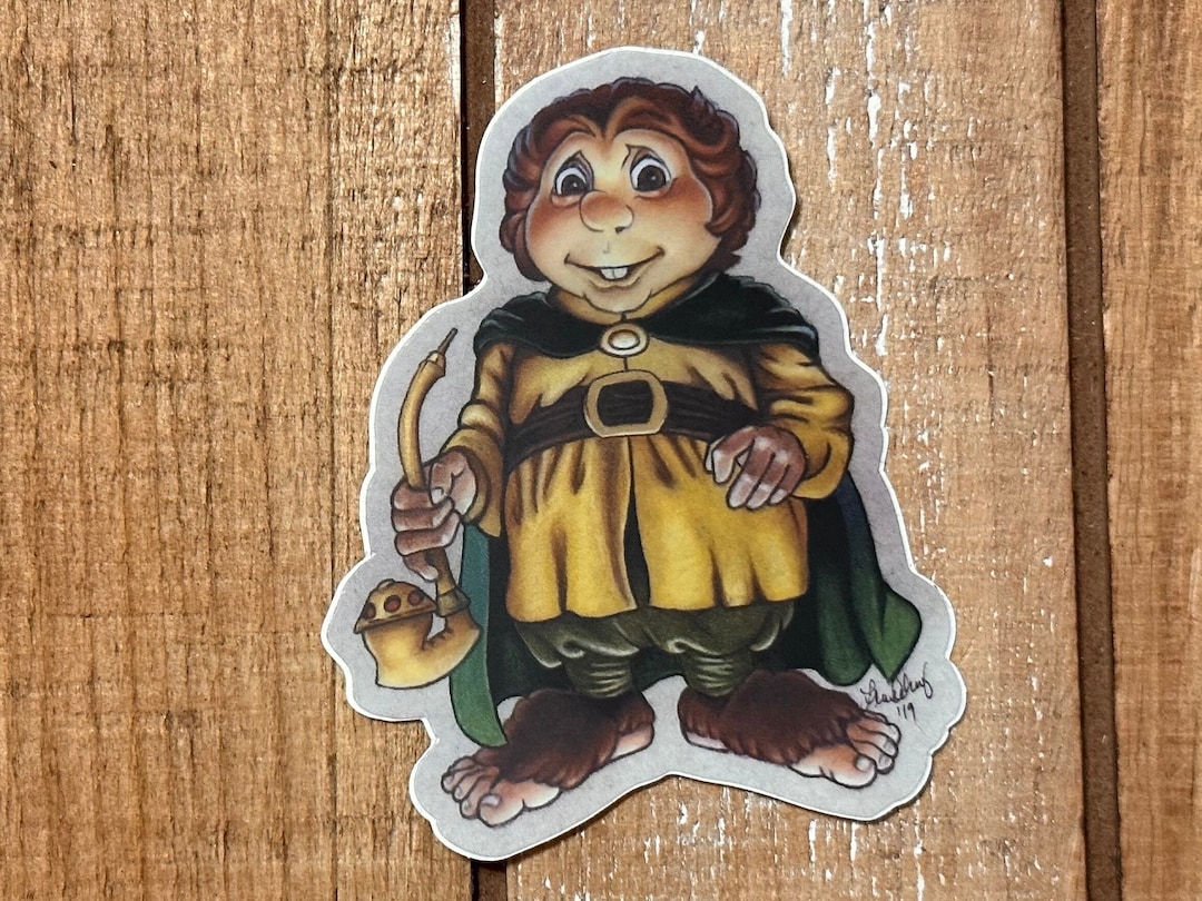 Bilbo Inspired Vinyl Sticker, Bilbo Baggins Inspired, Hobbit Inspired ...