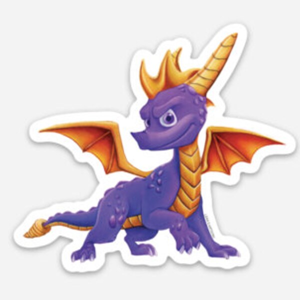 Spyro Sticker - Etsy