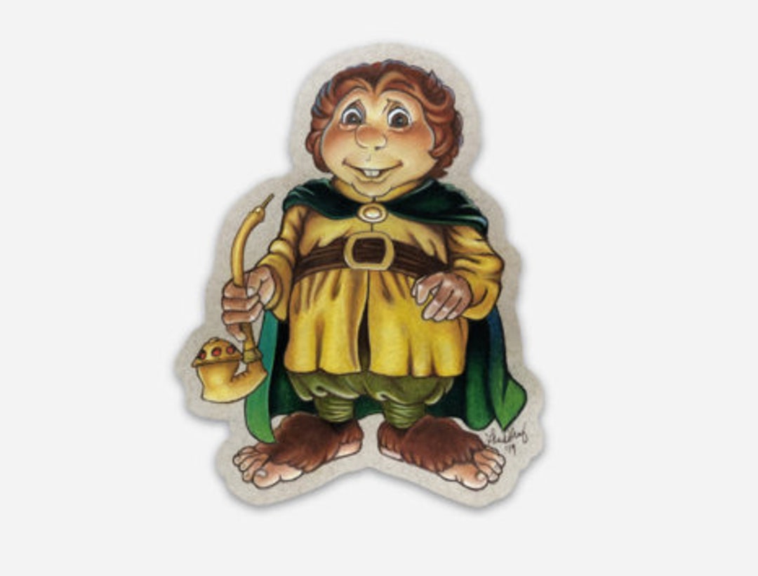 Bilbo Inspired Vinyl Sticker Bilbo Baggins Inspired Hobbit - Etsy