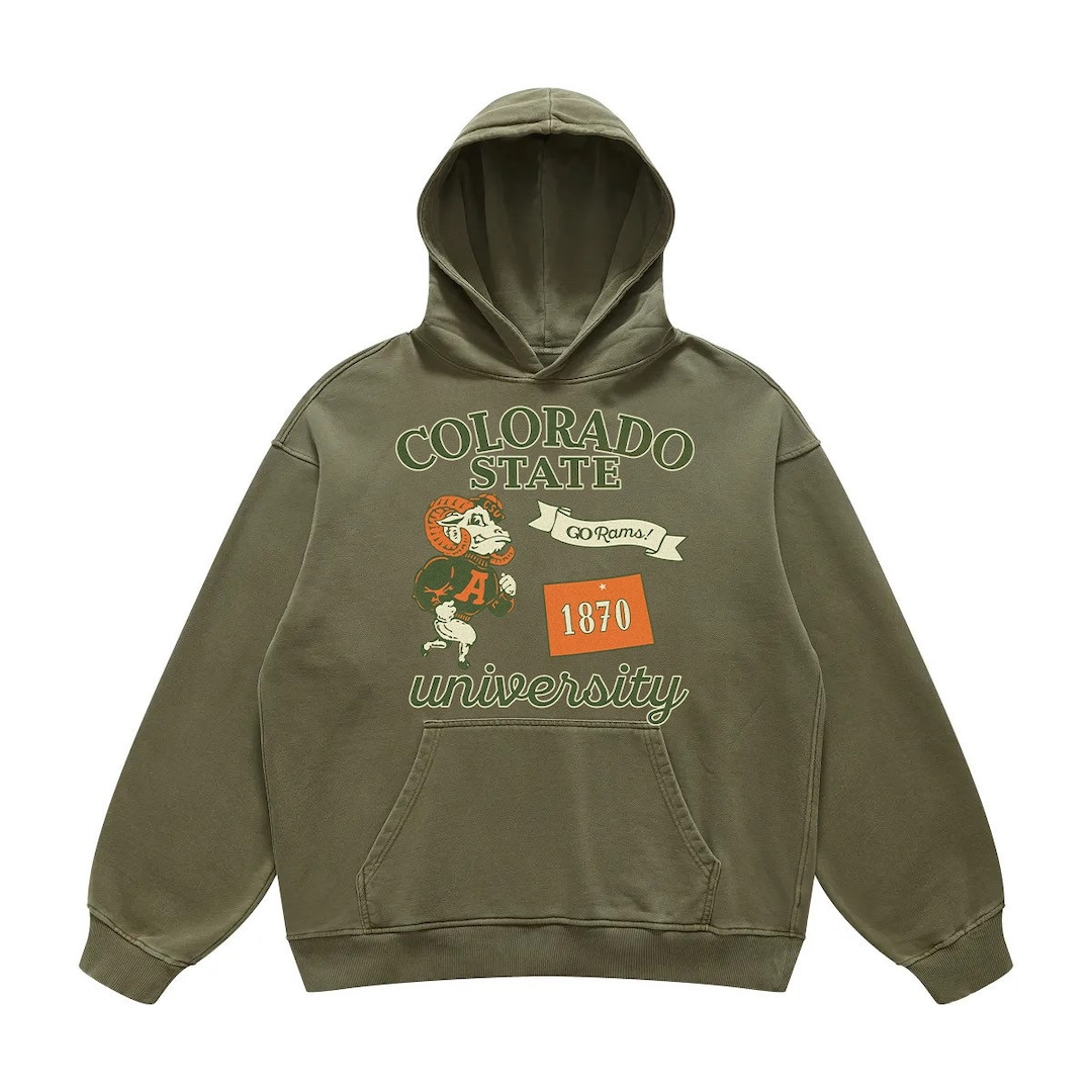 Colorado State Retro Style College Sweatshirt - Etsy