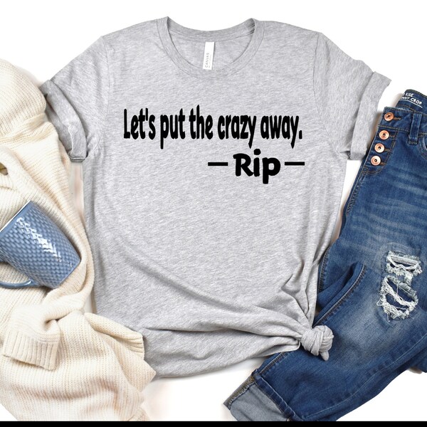 Let's Put the Crazy Away - Etsy