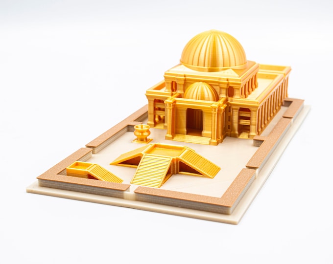 King Solomon First Temple 3d Printed Ancient Building Model - Etsy