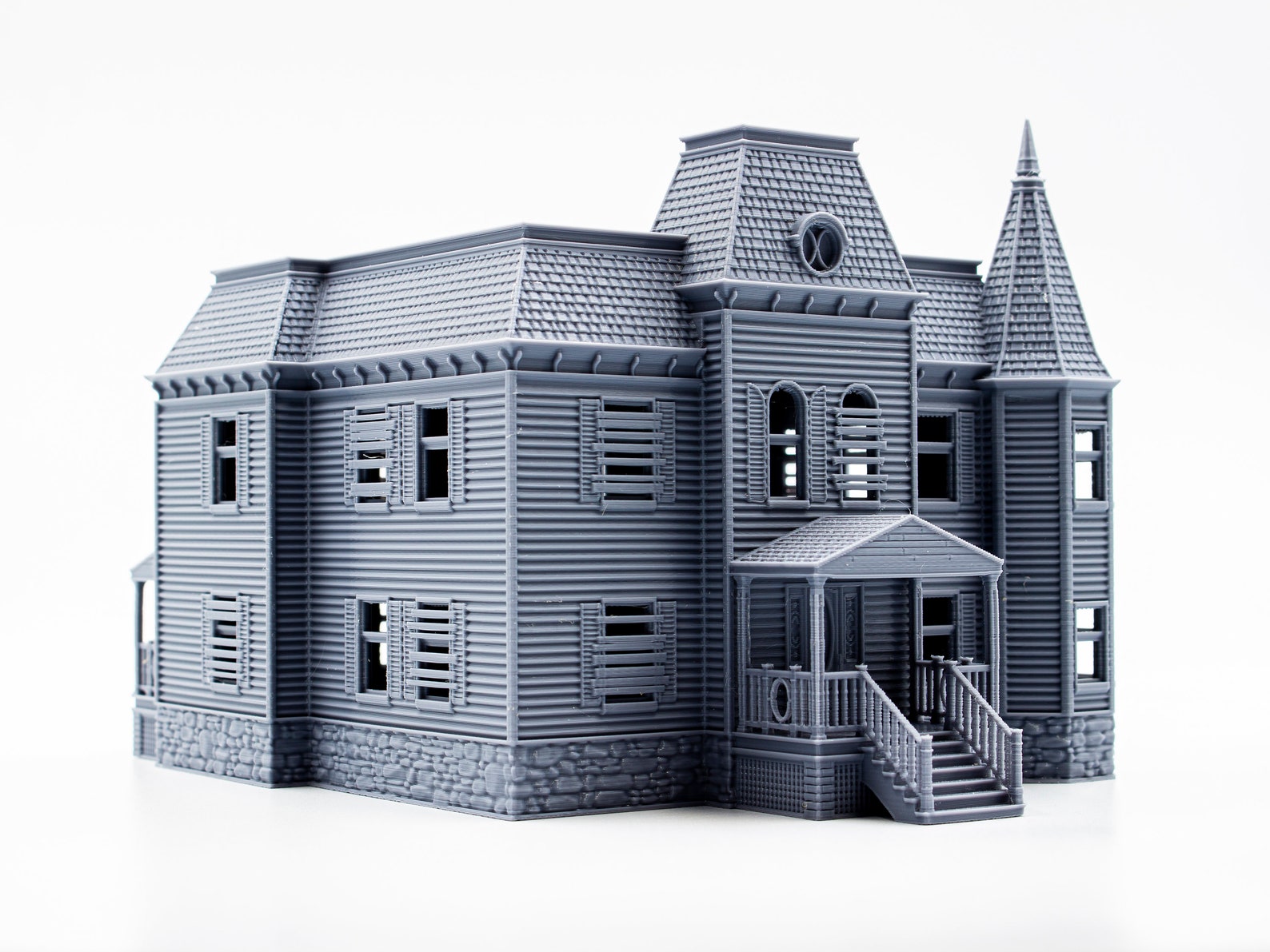 Neibolt Haunted House 3d Printed Building Model Paintable - Etsy