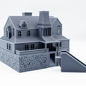 Salem's Lot Marsten House 3d Printed Model - Etsy