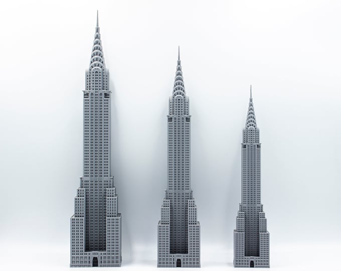 Chrysler Building 3d Printed Architectural Model - Skyscraper Miniature ...