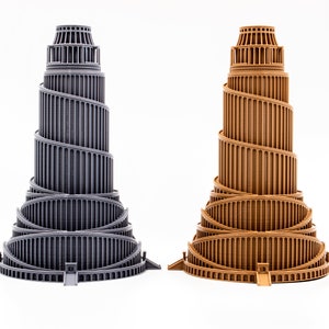 Tower of Babel Ancient Building 3d Printed Model Babylon - Etsy