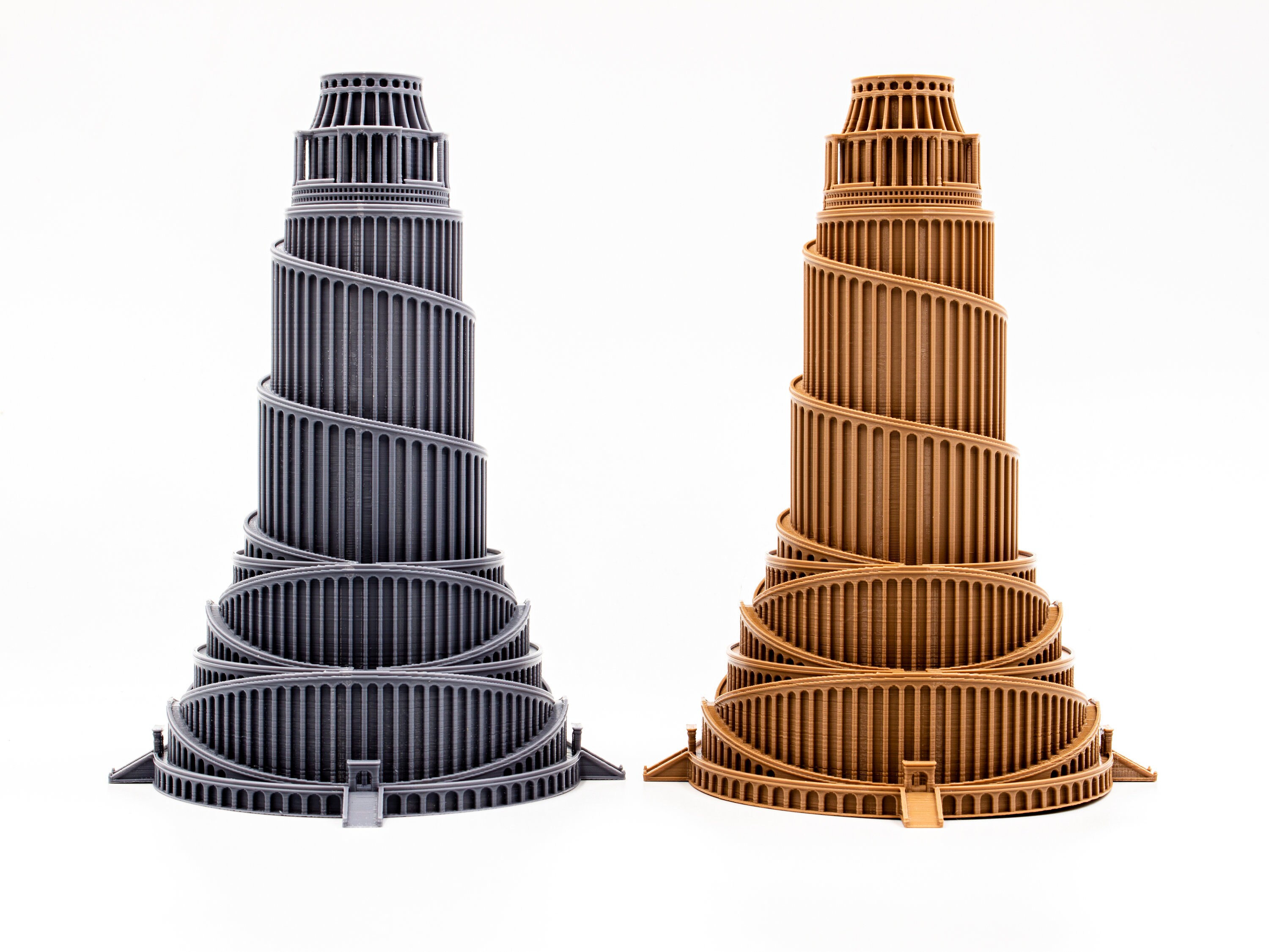 Tower of Babel Ancient Building 3d Printed Model Babylon - Etsy