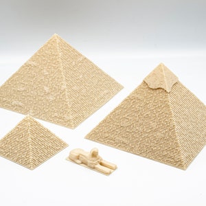 Giza Pyramid Complex Model – Sphinx, Khufu, Khafre, Menkaure - Etsy