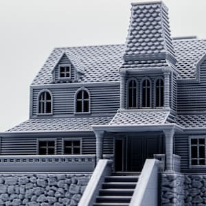 Salem's Lot Marsten House 3d Printed Model - Etsy