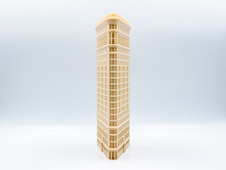 Flatiron Building Architectural 3d Printed Model - Skyscraper New York ...
