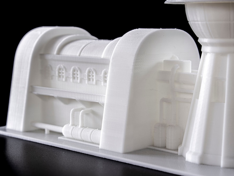 Futurama Planet Express Building 3d Printed Model Paintable - Etsy