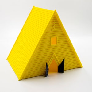 Midsommar Yellow Pyramid Temple 3d Printed Model - Etsy