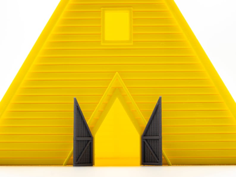 Midsommar Yellow Pyramid Temple 3d Printed Model - Etsy