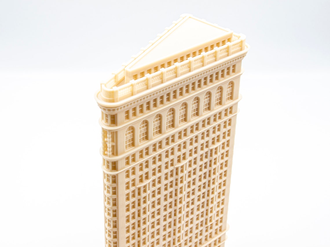 Flatiron Building Architectural 3d Printed Model - Skyscraper New York ...
