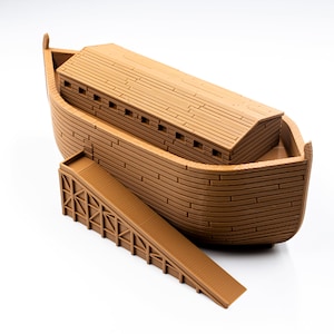 Noah's Ark 3d Printed Ancient Biblical Model - Etsy