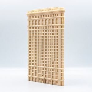Flatiron Building Architectural 3d Printed Model - Skyscraper New York ...